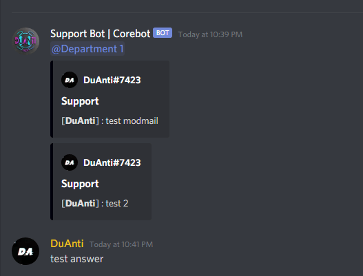 ModMail | CoreBot Addon | Discontinued | BuiltByBit